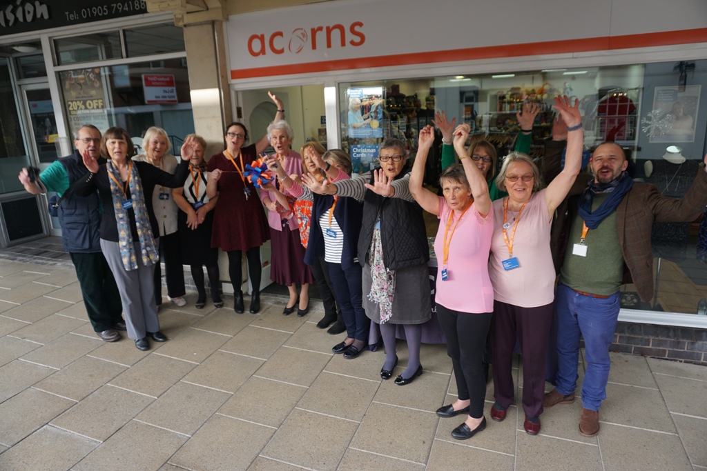 Droitwich's Acorns charity shop doubles in size to celebrate its tenth ...